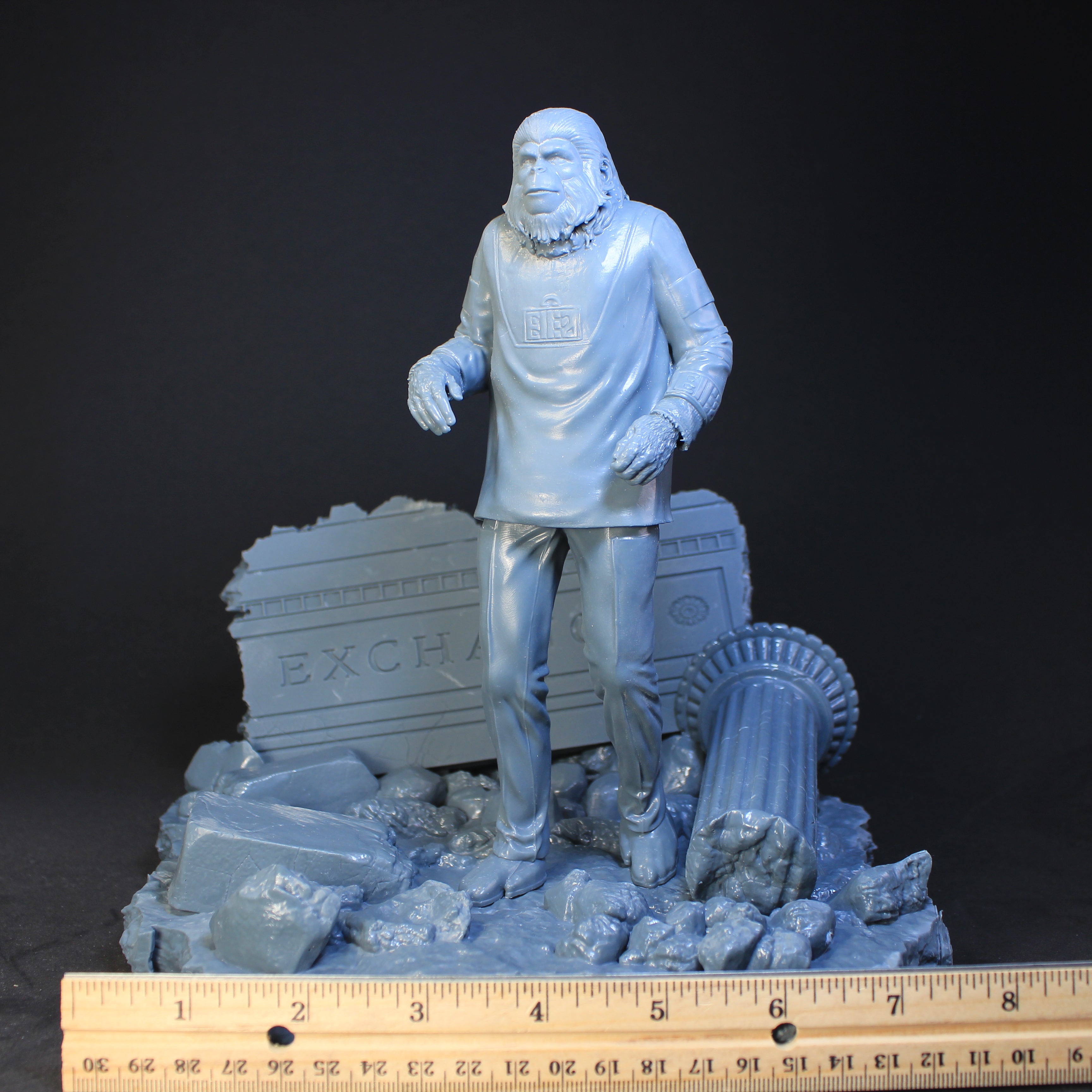 Planet of the Apes Cornelius Model Kit - 220mm 3D Printed Replica for ...