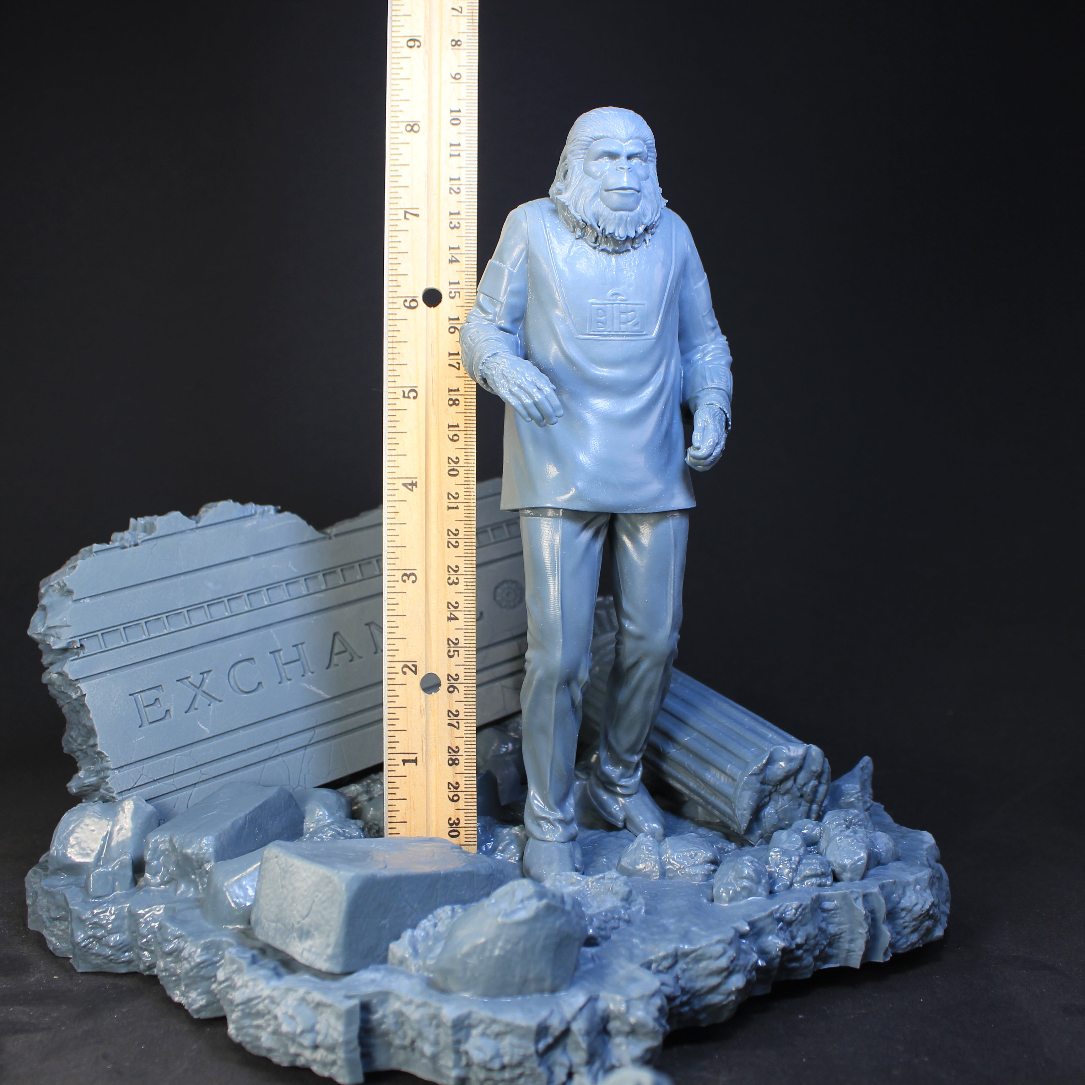 Planet of the Apes Cornelius Model Kit - 220mm 3D Printed Replica for ...