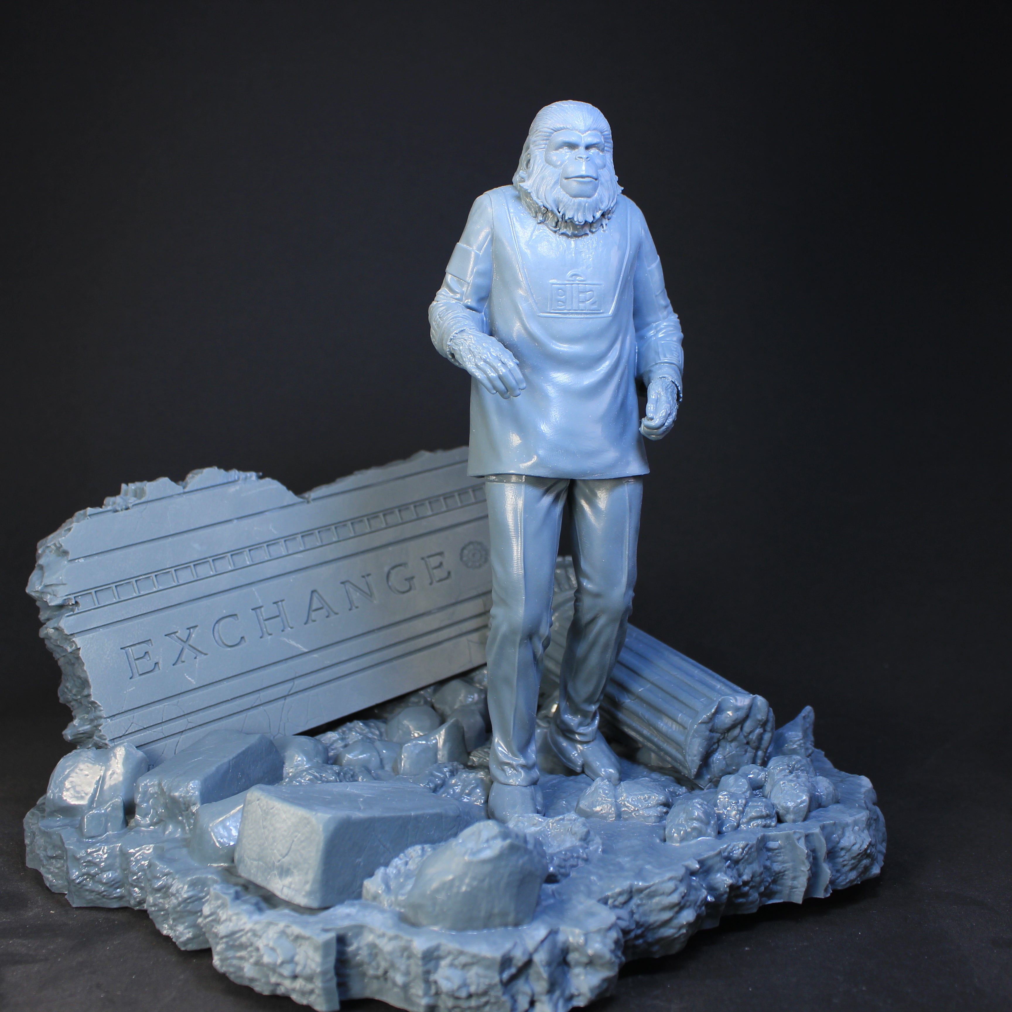Planet of the Apes Cornelius Model Kit - 220mm 3D Printed Replica for ...