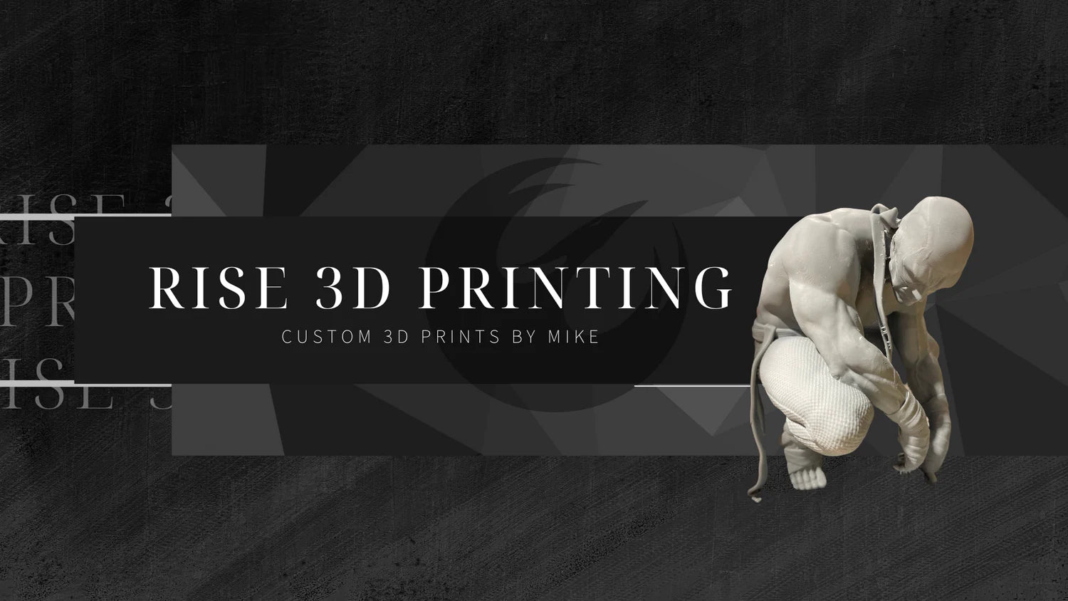 Rise 3D Builds - Busts, Figures, Star Ships | 3D Printed Models